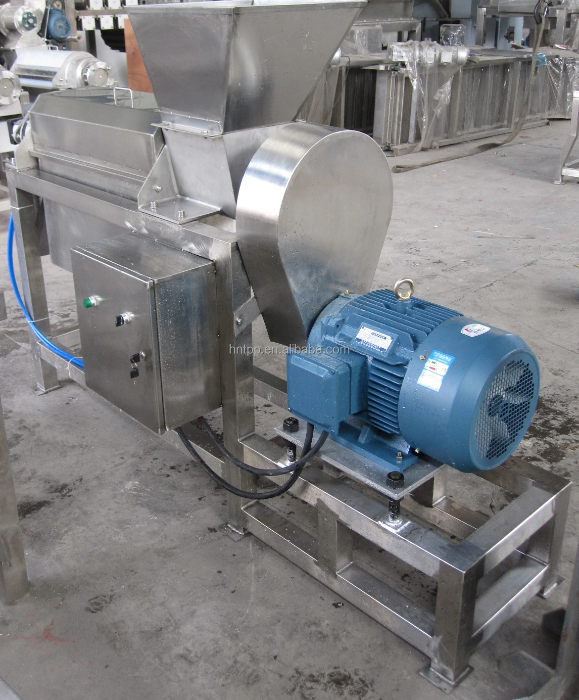 Passion Fruit Juice Processing Juicer Pneumatic Double Spiral ...