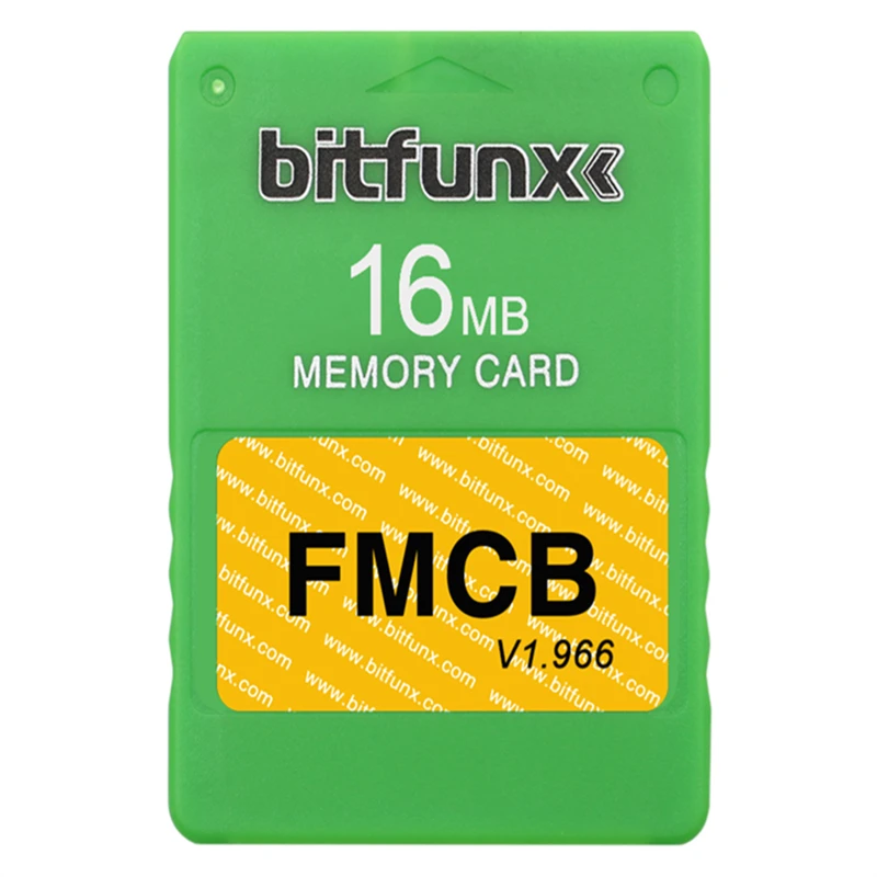 Retro Video Game Card - PS2 Memory Card FMCB 1.966 16MB