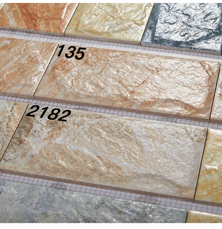 Villa Country Rustic Tile 100x200mm Antique Artificial Brick Look 3d ...