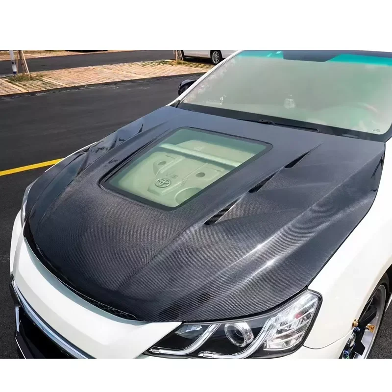 Carbon Fiber Engine Hood for Toyota Mark X (2010-2017) | Lightweight ...