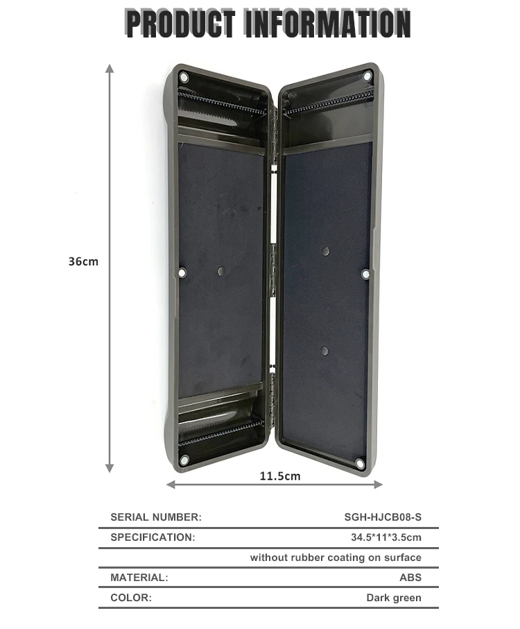 Selco Carp Fishing Box - Waterproof & Stiff Hair Rig Board