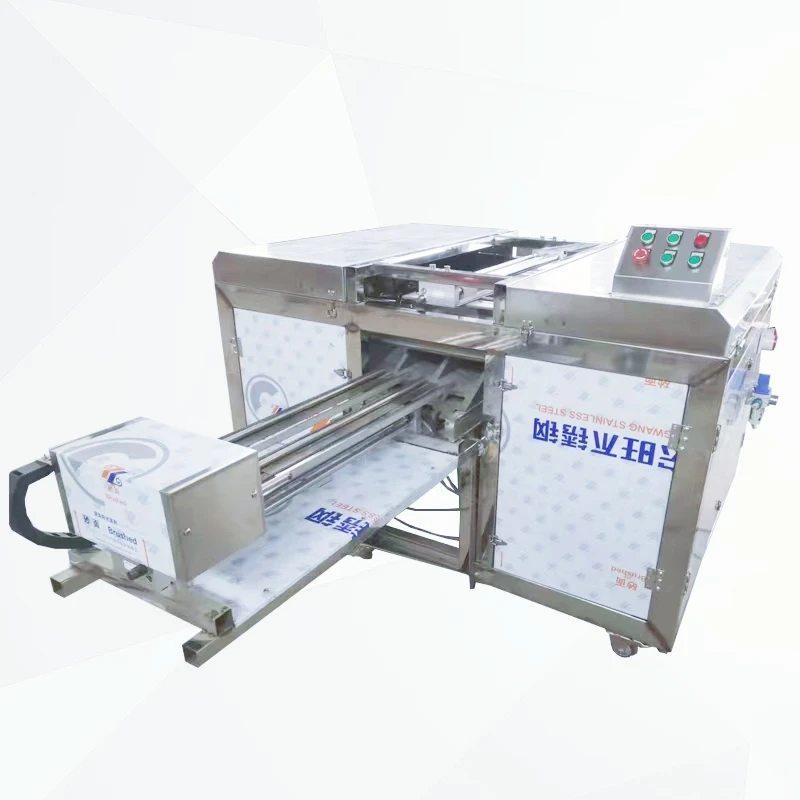 Easy Operation Fish Fillet Slicing Cutting Machine For Trout Fillet ...