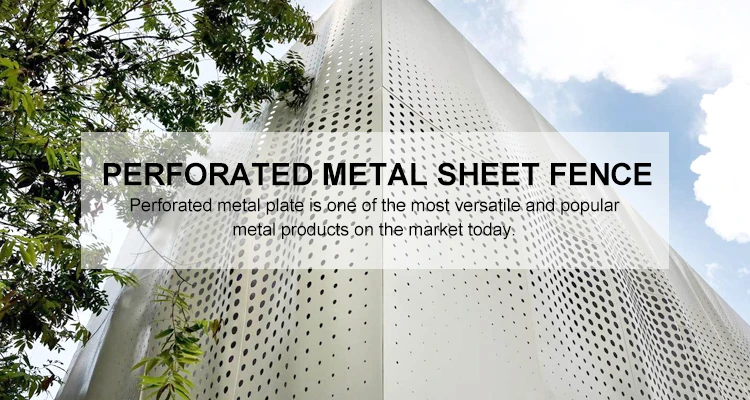Decorative Metal Perforated Screen Sheet Panel Galvanized Perforated ...
