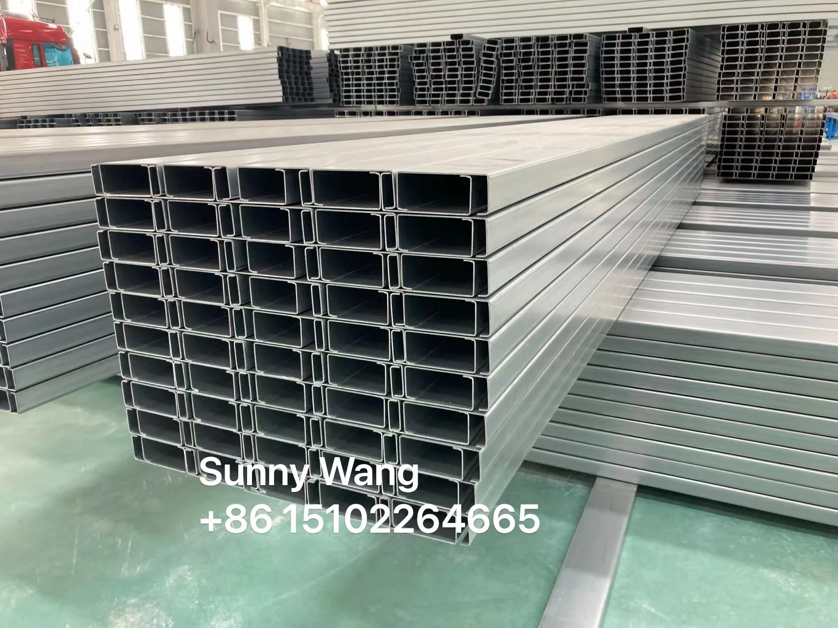 C-shaped Steel - Purlin - Solar Photovoltaic Bracket 41 * 41mm