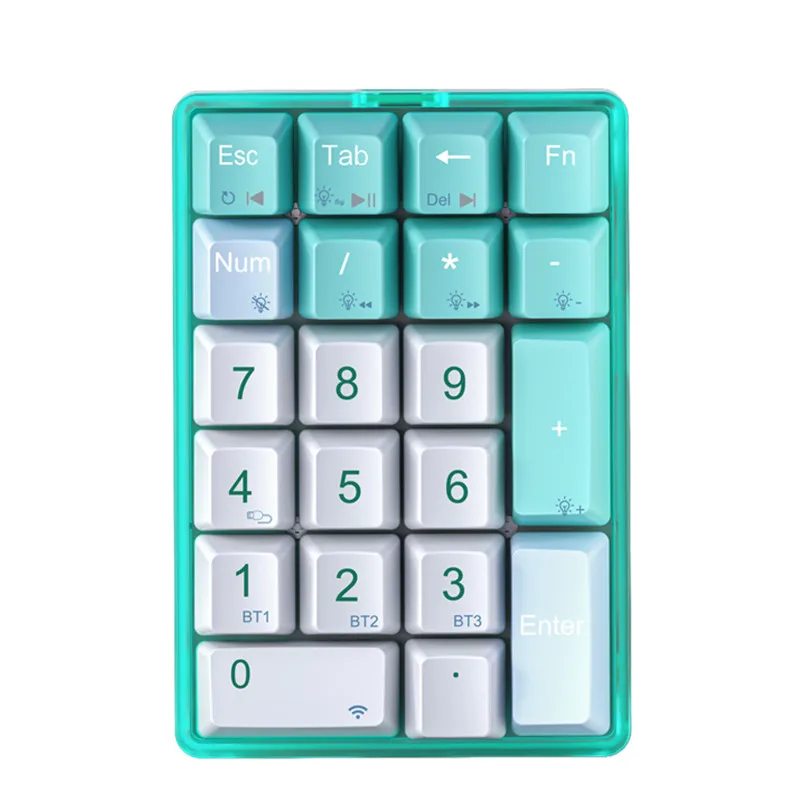 Aula F21 Wireless Mechanical Numeric Keypad 3 Mode 2.4g Bt Type-c ...
