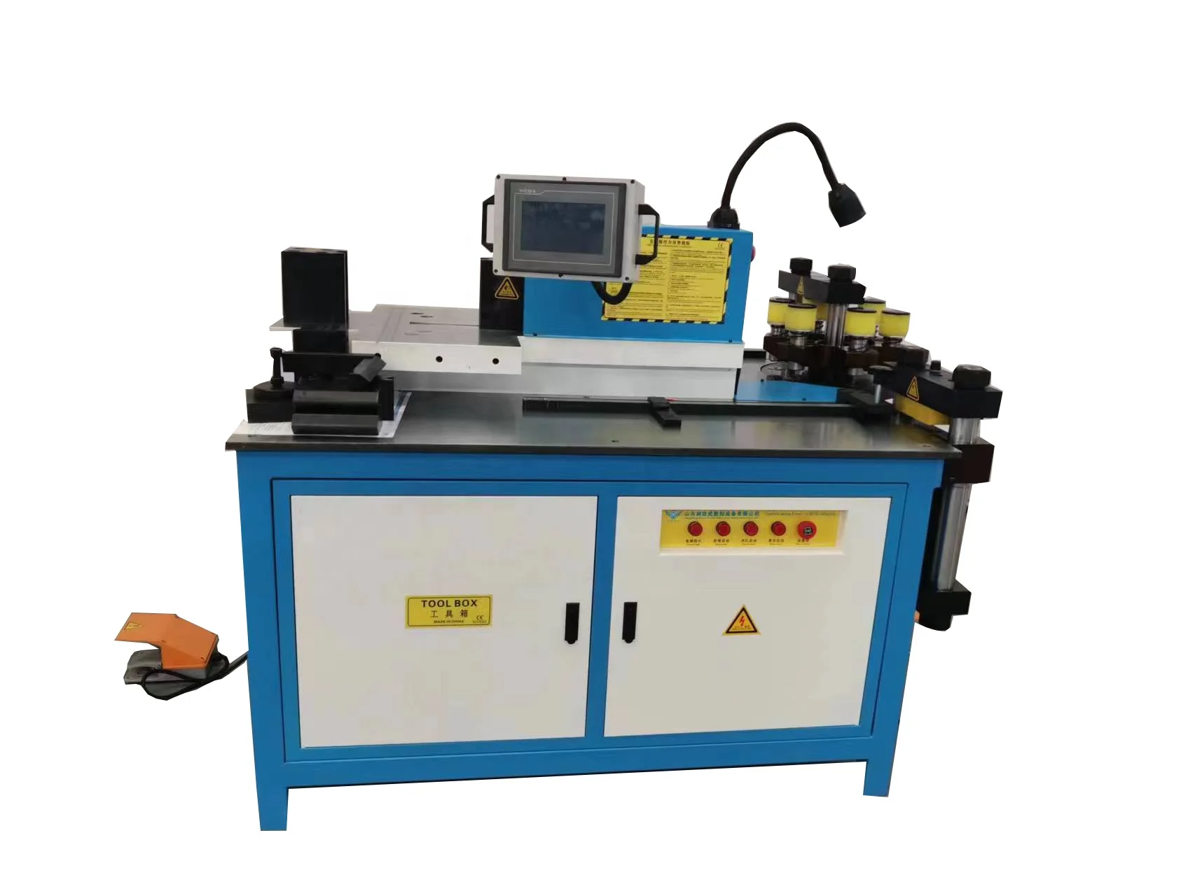 Custom Made Copper Cnc Busbar Bending Machine Copper Busbar Cutting And ...