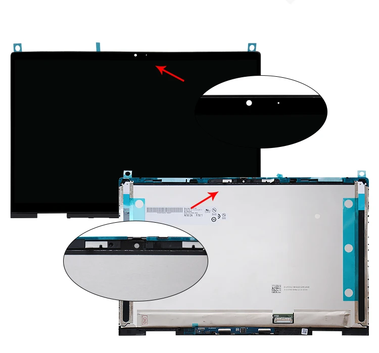 Riss 13.3" Inch 1920*1080 Fhd Edp 30pins Laptop Lcd Full Assembly For ...