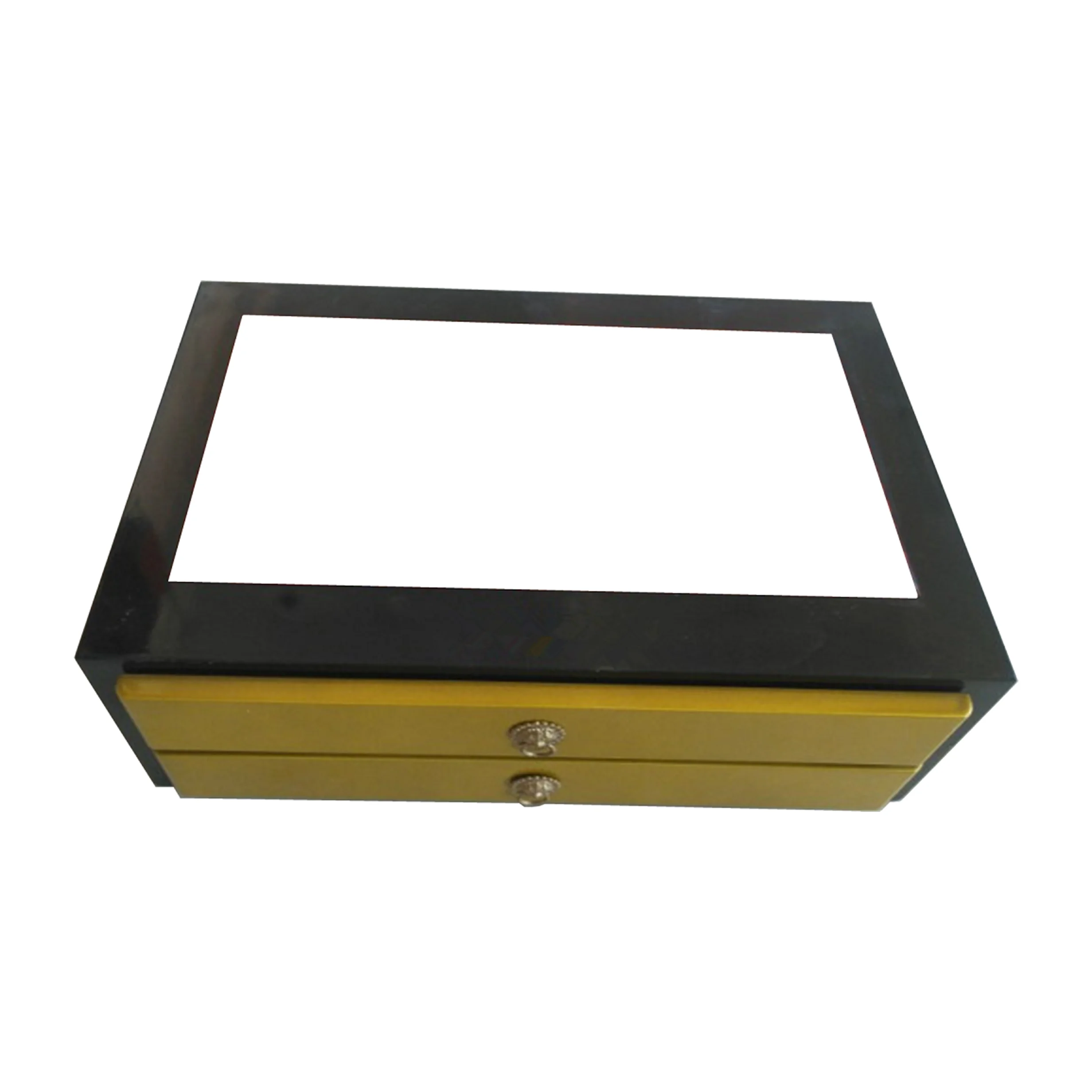 Retro Wooden Coin Medal Drawer Storage Box, Commemorative Ancient Coin ...