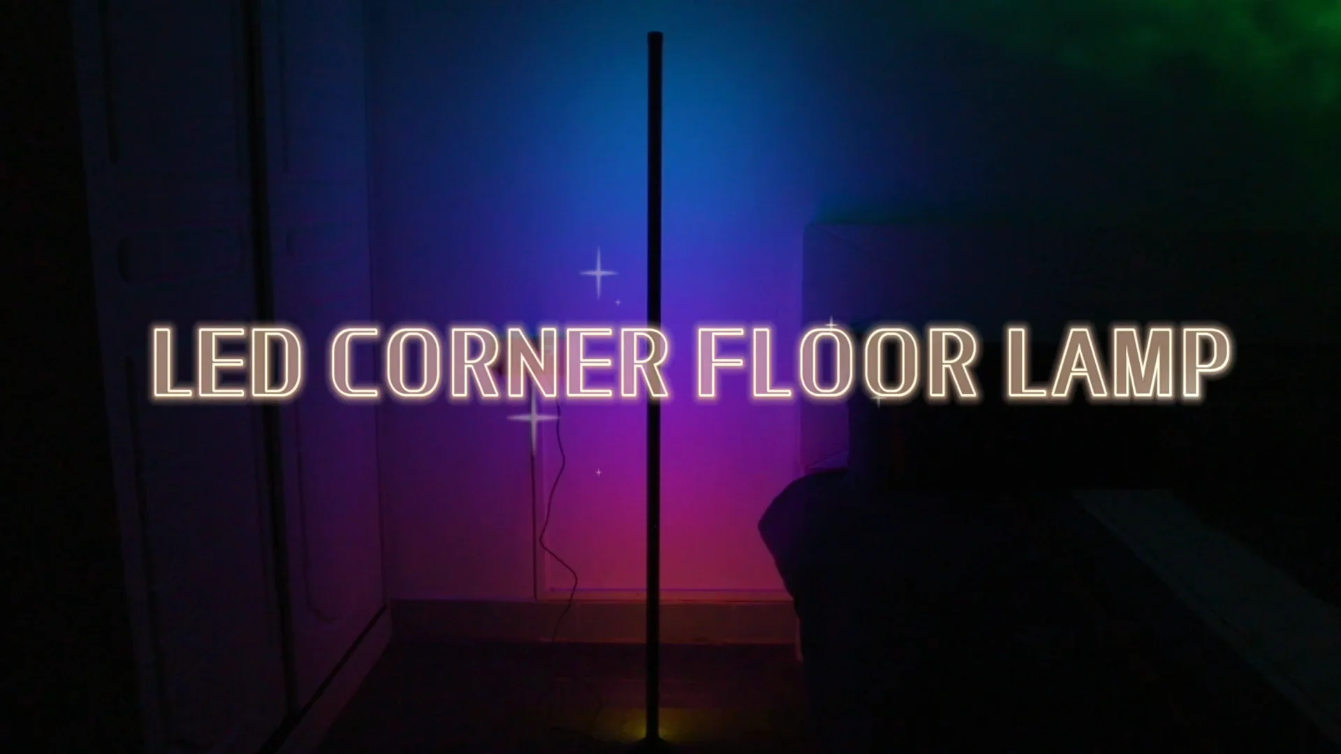 Led Corner Floor Lamp With Rgb Atmosphere Light Usb5v Bluetooth App ...