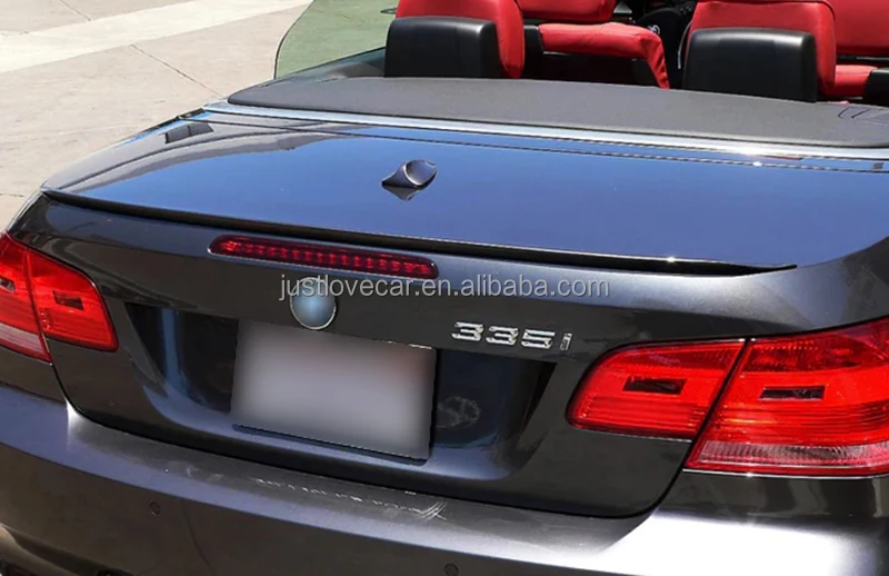 Justlovecar M3 Style Spoiler For Bmw 3 Series E92 Convertible Coupe Abs ...
