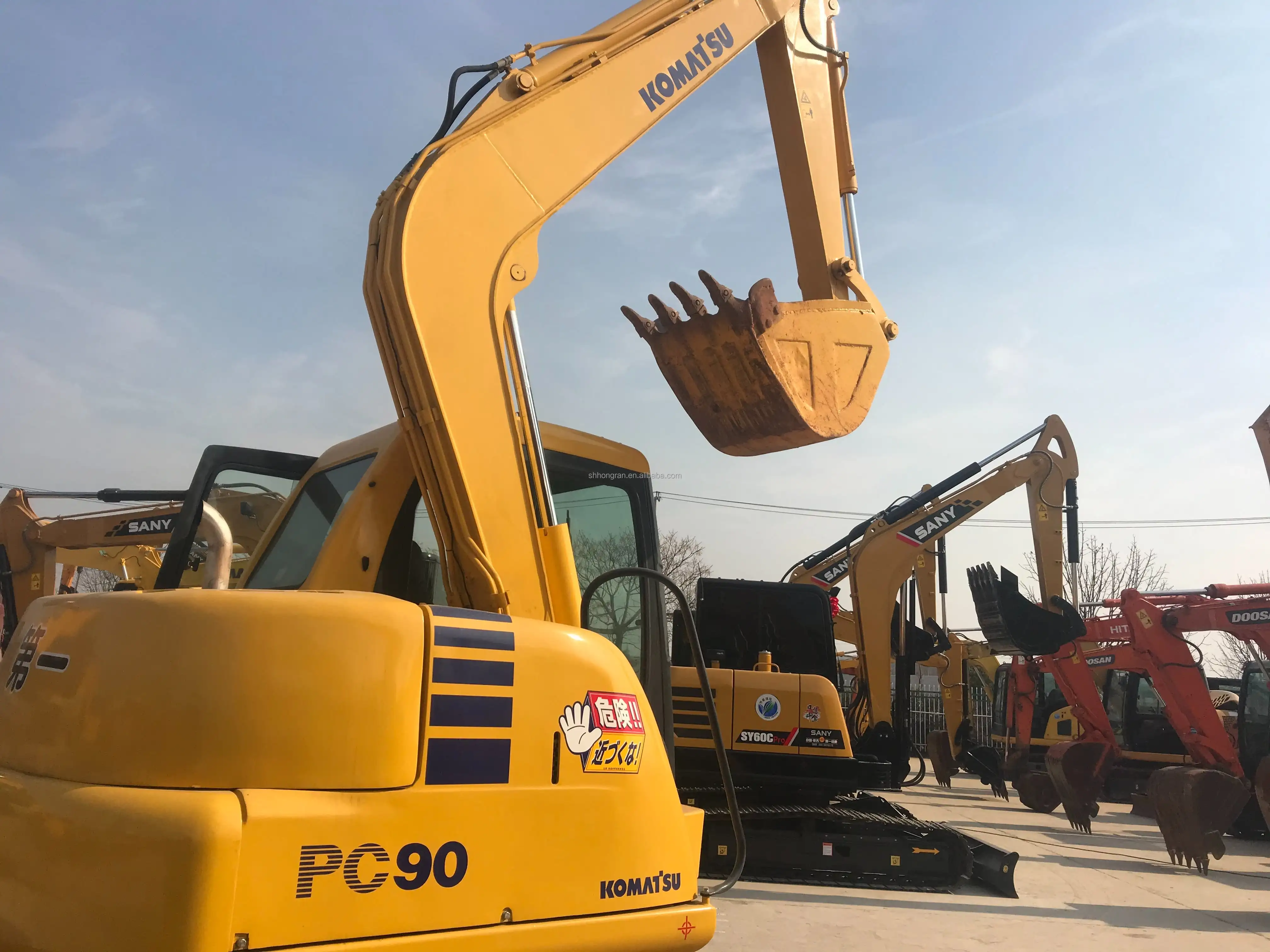Used Komatsu Pc60-7 Excavator Second Hand Mini Excavator With Low Price In Condition Machinery ...