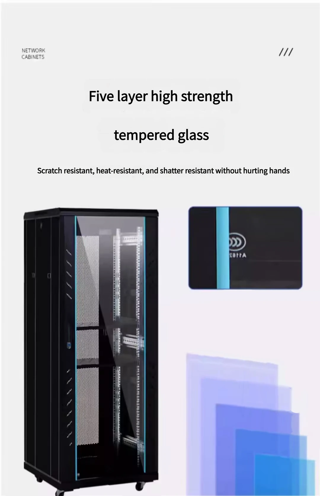 High Quality International Standard Network Rack Cabinet Floor Telecom ...