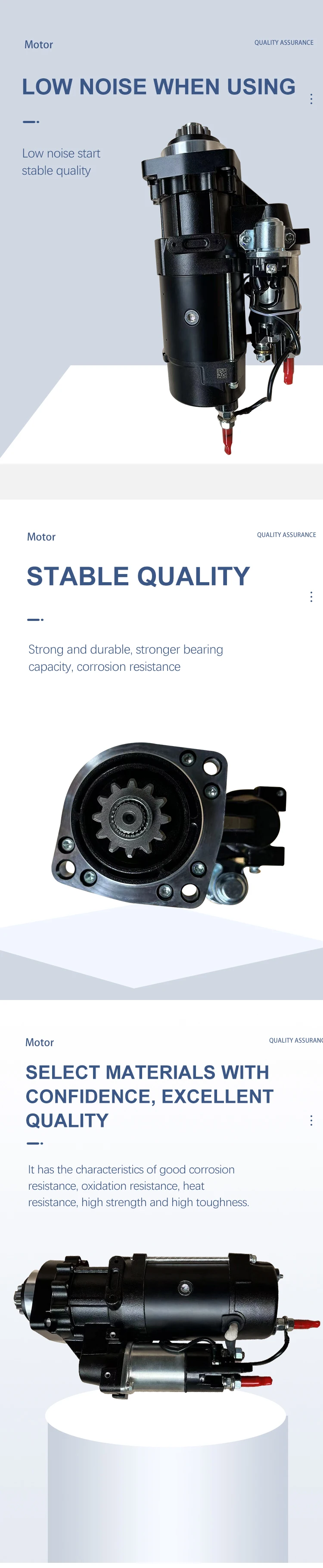 24v 12t C7 Starter Motor For Excavator Cat Caterpillar Delco Remy 3116 ...