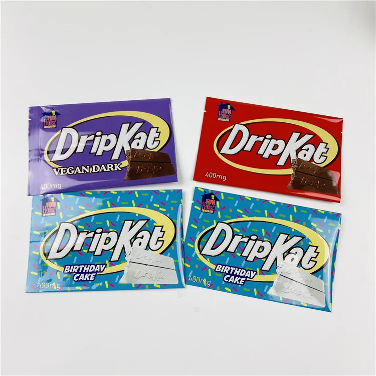 Custom Heal Seal Chocolate Snack Energy Bar Wrapper Biodegradable Paper ...