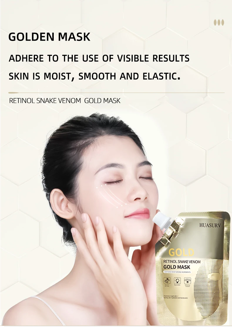 Functional Hydrating Peel Off Face Mask Anti Aging Whitening Retinol ...