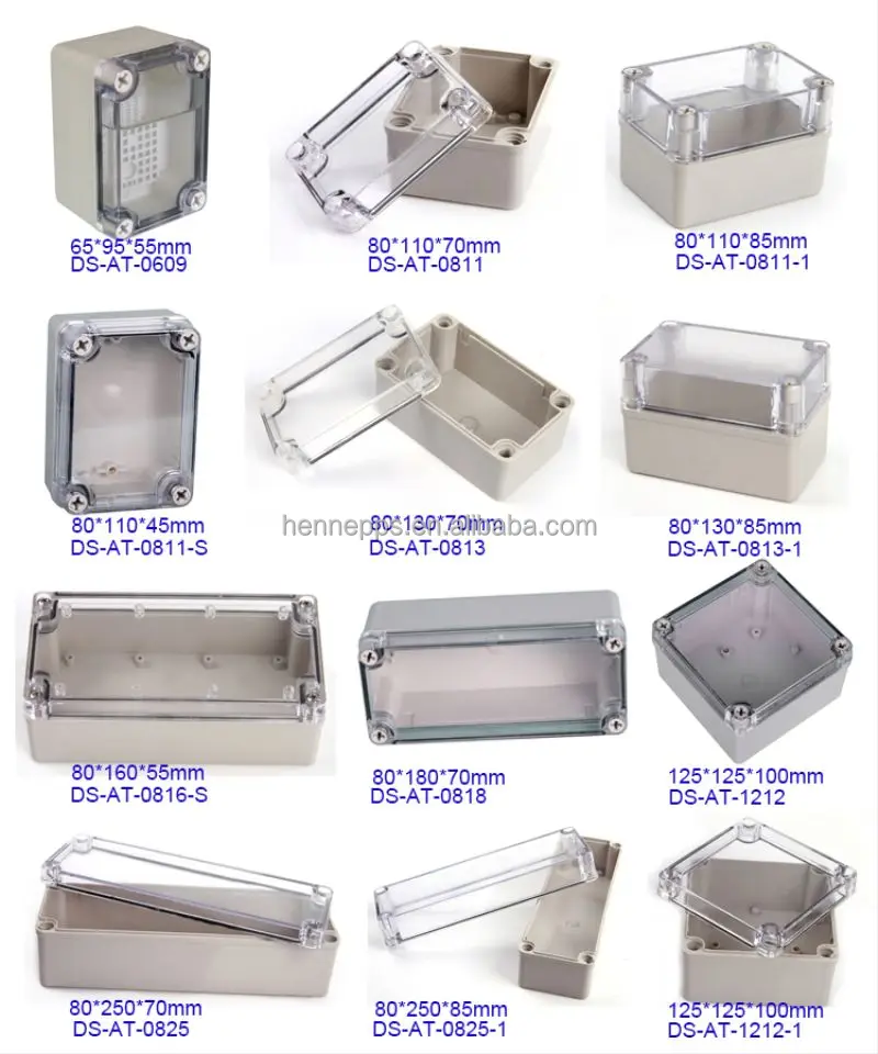 Saipwell Manufacturer Ip66 Outdoor Abs Pc Clear Cover Junction Box Ds ...