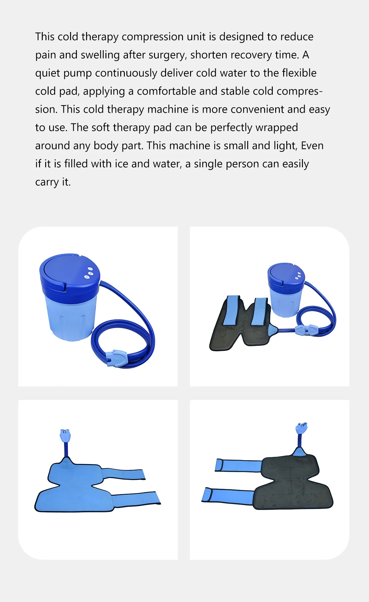 Factory Cold Therapy Machine For Cold Only Therapy Comfortable Ice ...