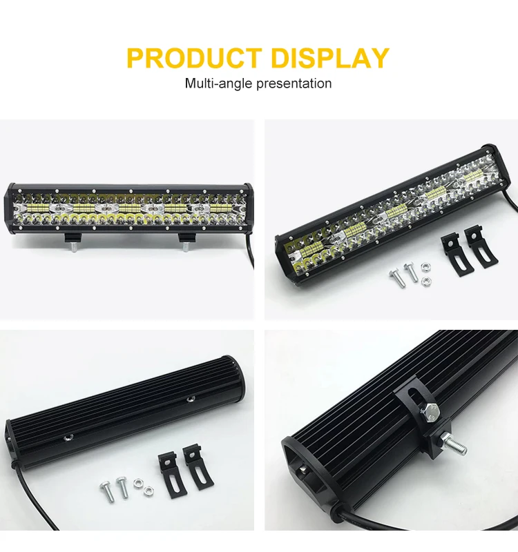 New High Brightness Three Rows 300w Centre Grille Light Led Work Light ...
