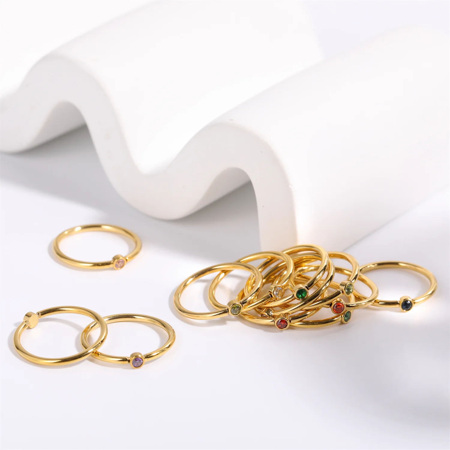Shop Our Joyas Anillos Fashion Jewelry - 18K Gold Plated