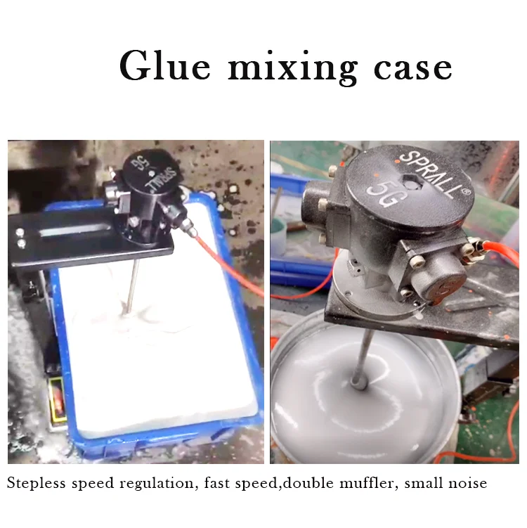 SPRALL Paint Mixer - Efficient 5 Gallon Adhesive Stirrer