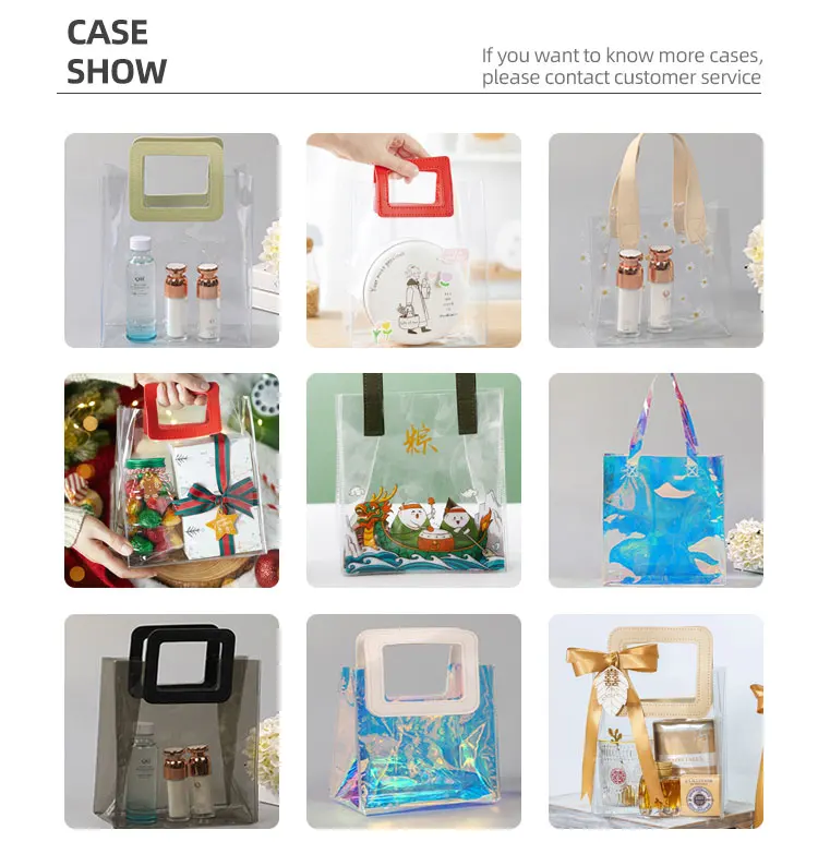 Plastic Pvc See Through Tote Bag Handbag Waterproof Transparent Beach ...