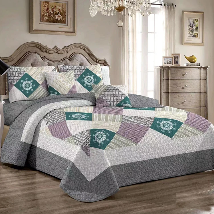 Shop Our Hot Selling Double Bedspreads - Customizable Geometric Prints