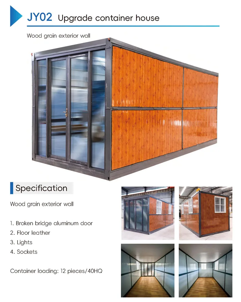 Prefabricated Potable Foldable Modular Mobile Container Office Prefab ...