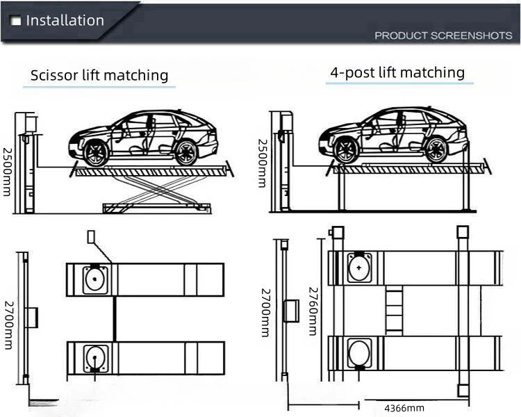 Automatic 3D Wheel Alignment Machine with Balancer & Tyre Changer for ...