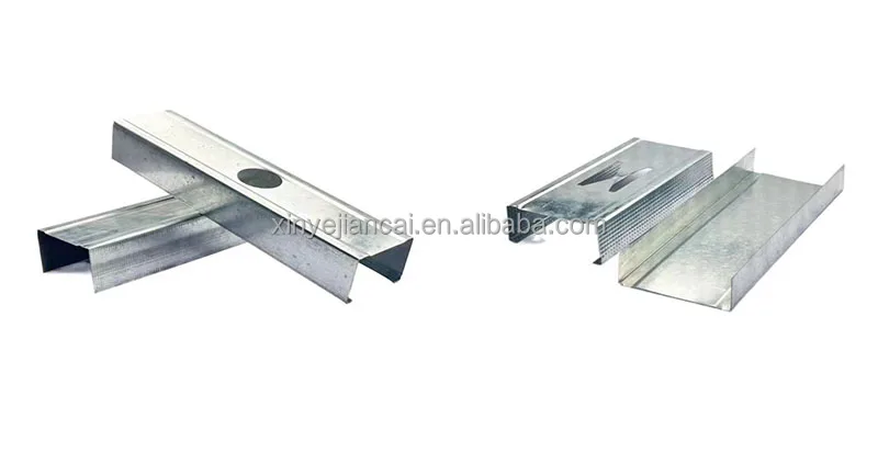 40 Foot Metal Framing Stud and Track Galvanized 70mm 3M Profil CW UW ...