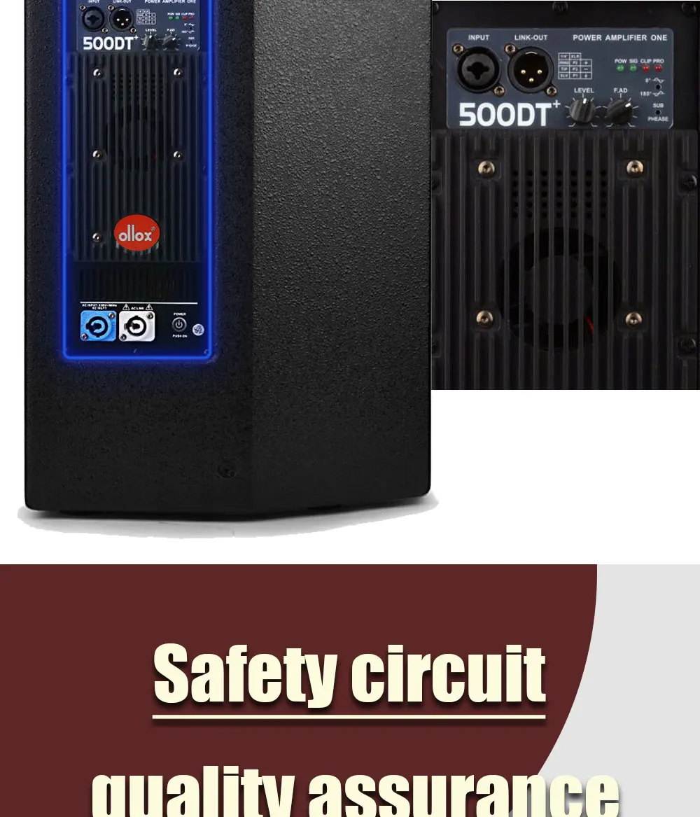 500W Power Amplifier Module - Professional Sound Equipment