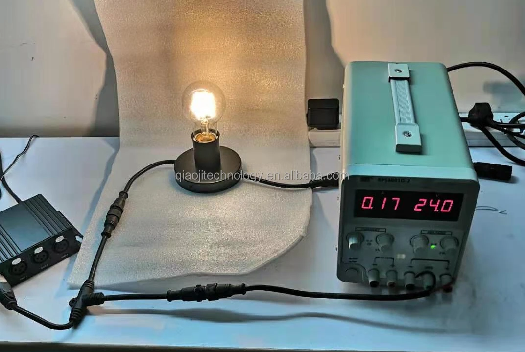 DMX512 Controlled E27 LED Edison Bulb Light - 6000h Lifespan, OEM