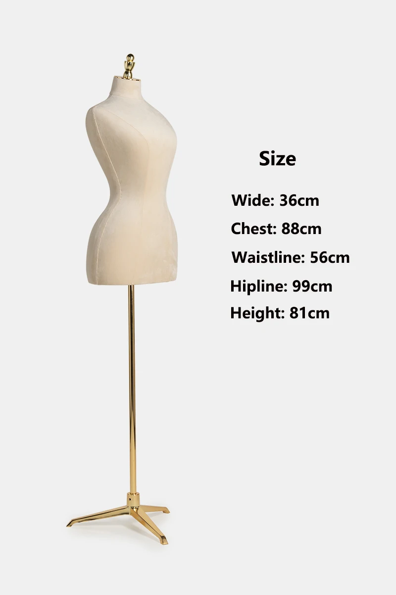Luxury Clothing Store - Elegant Mannequin Display Racks