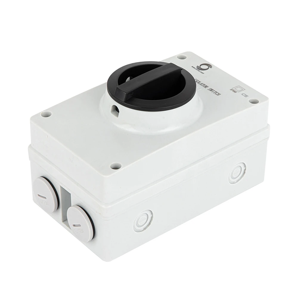 Worldsunlight CE Dc 1000v 1500v 32a Isolator Switch for Solar System