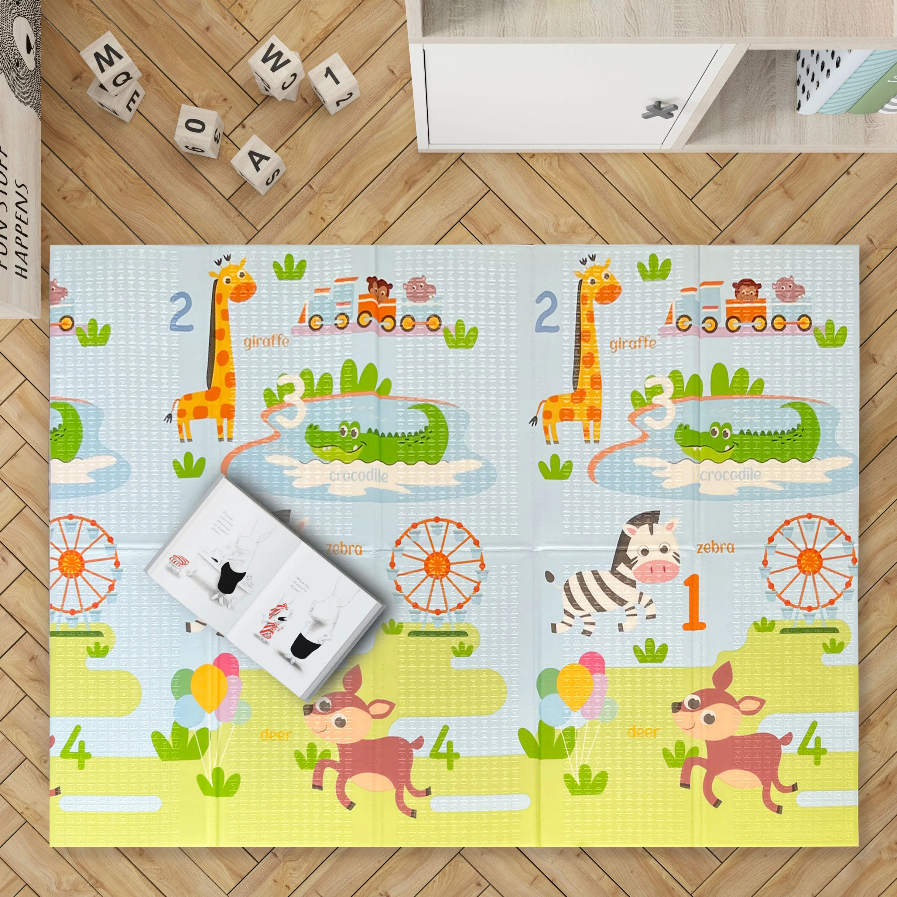 Cheap Price Educational Waterproof Foldable Xpe Foam Mat