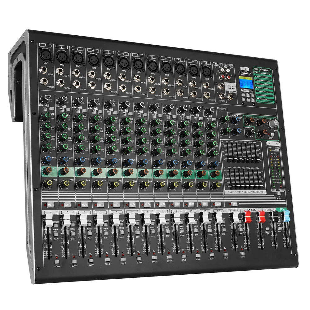 Depusheng Dx12c Professional Built-in 16 Types Of Digital Effects Audio ...