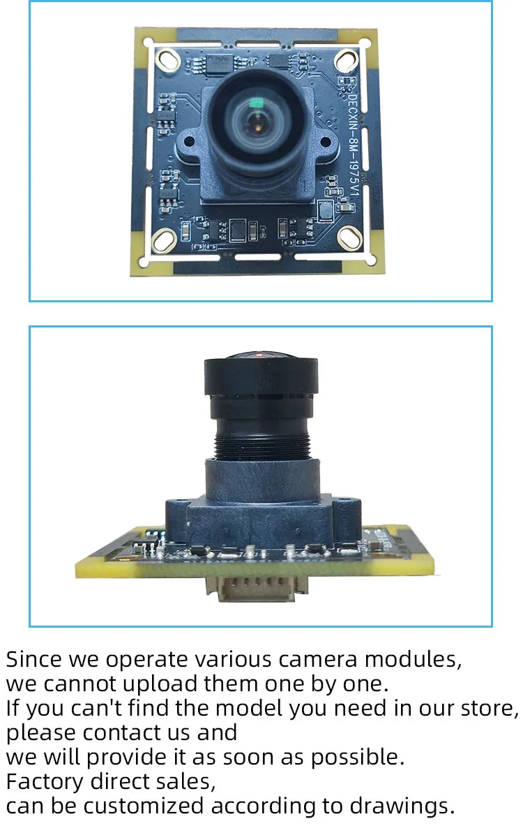 8MP 4K HD USB Camera Module IMX317 Aerial Camera Face Recognition ...