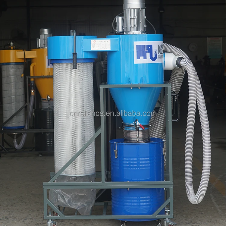 750w/1.5kw/2.2kw/3kw Cyclone Dust Collector For Cleaning With Air ...