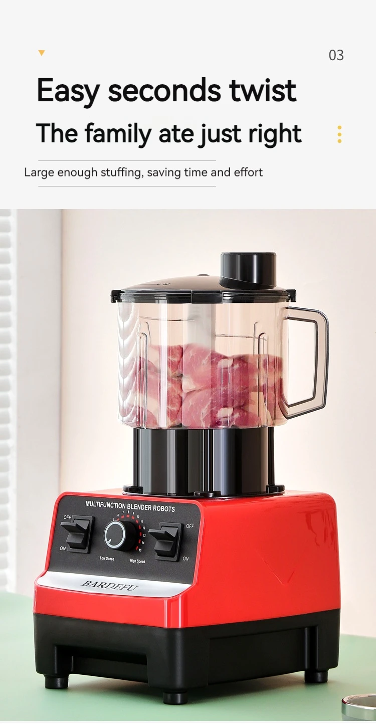 Professional Nutrition Blender 3L, 9500W Heavy Duty Commercial Blender ...