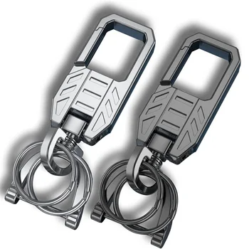 Low Moq Metal Keychain Car Fob Key Chain Holder Clip With Detachable ...