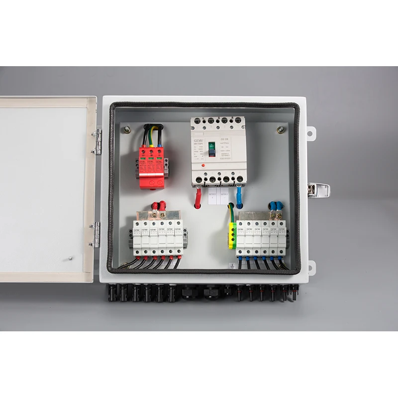Geya Photovoltatic 1000v Solar Distribution Box Pv Array 6 String Dc ...