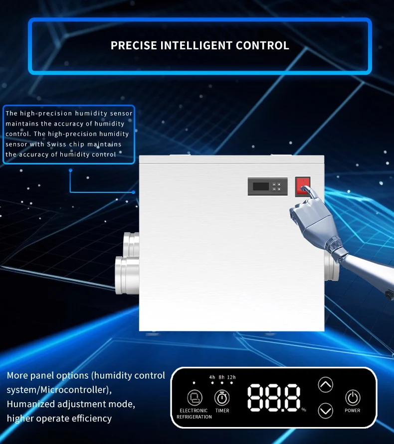 Josem E1 Rotary Desiccant Wheels Dehumidifier Industrial Commercial ...