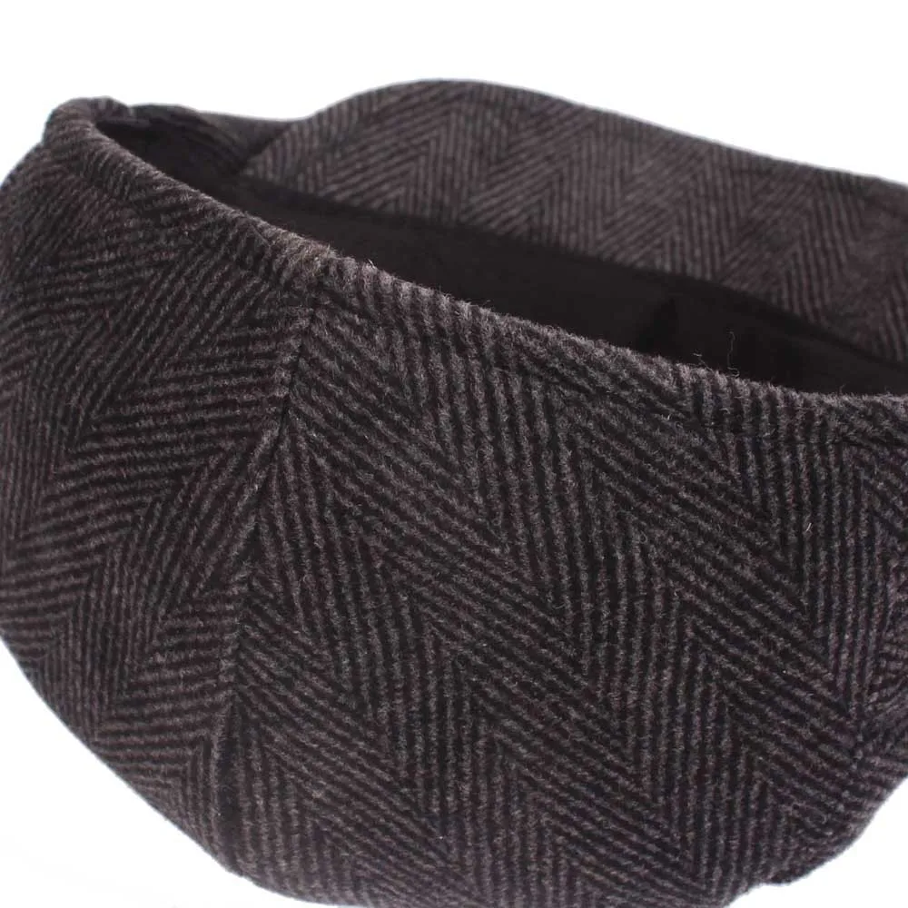 Retro Coarse Grain Fluff Newsboy Caps Men British Painters Hats Autumn ...