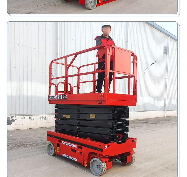 3 Ton All Terrain Hydraulic Movable Scissor Lift 16 M - Buy Platform ...