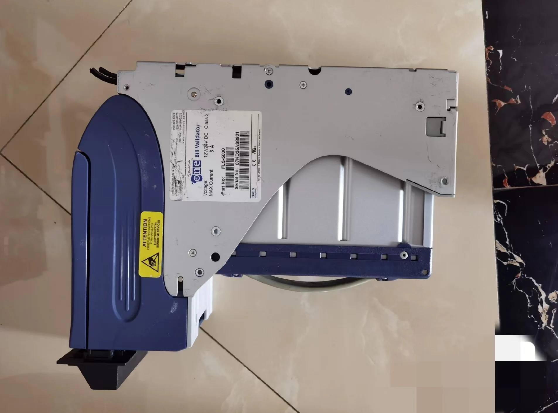 Cashcode Fls-5030 Bill Validator - Reliable Vending Solution