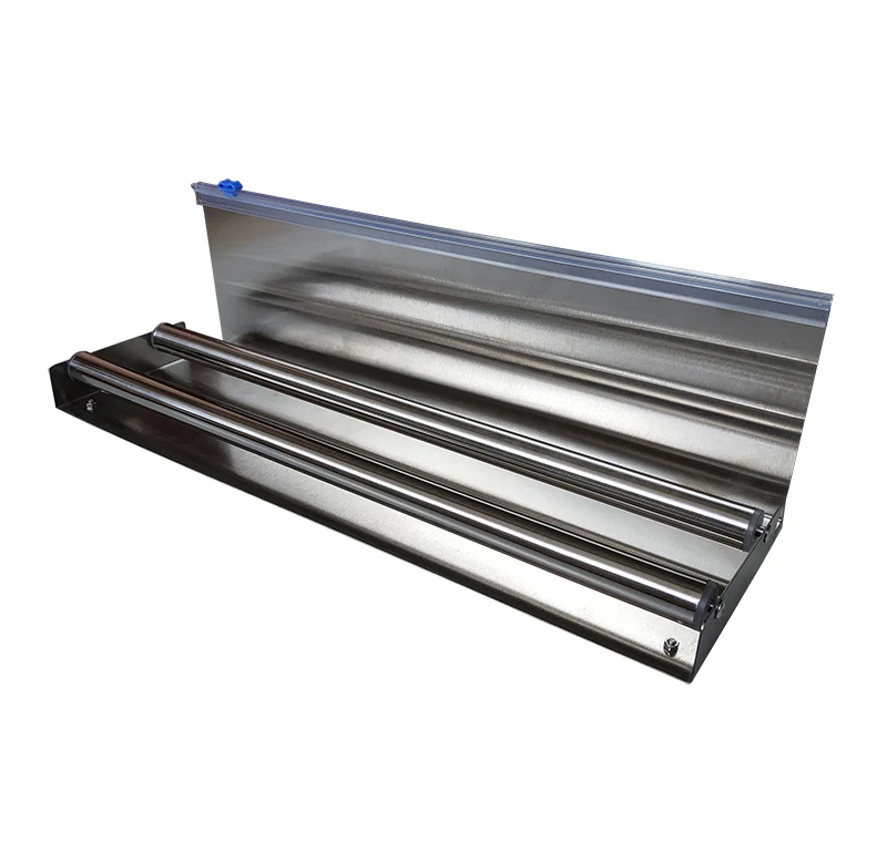 Stainless Steel Cling Film Dispenser - Durable & Versatile