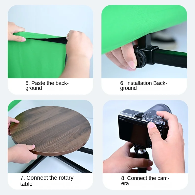 360 Rotation Video Shooting Platform 360 Degree Photography Display ...