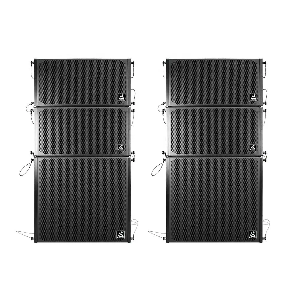 Single 10 Linear Array Speakers and 18 Subwoofer Active PA Speaker ...