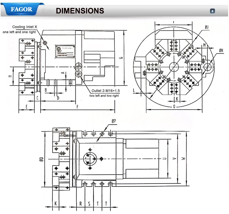 BWD80-8 Electrical Turret for CNC Lathe Machine NC Lathe Tool Turret