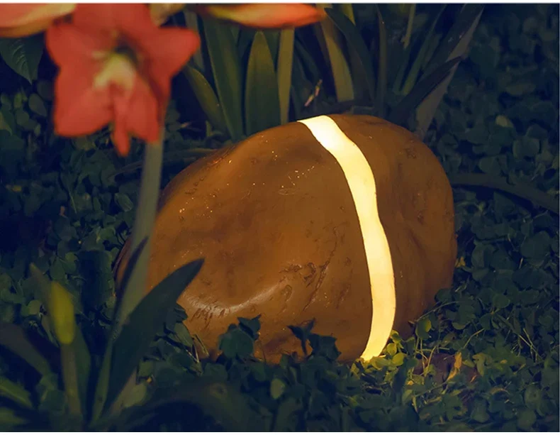 Modern LED Landscape Rock Garden Light for Backyard Courtyard Villa ...