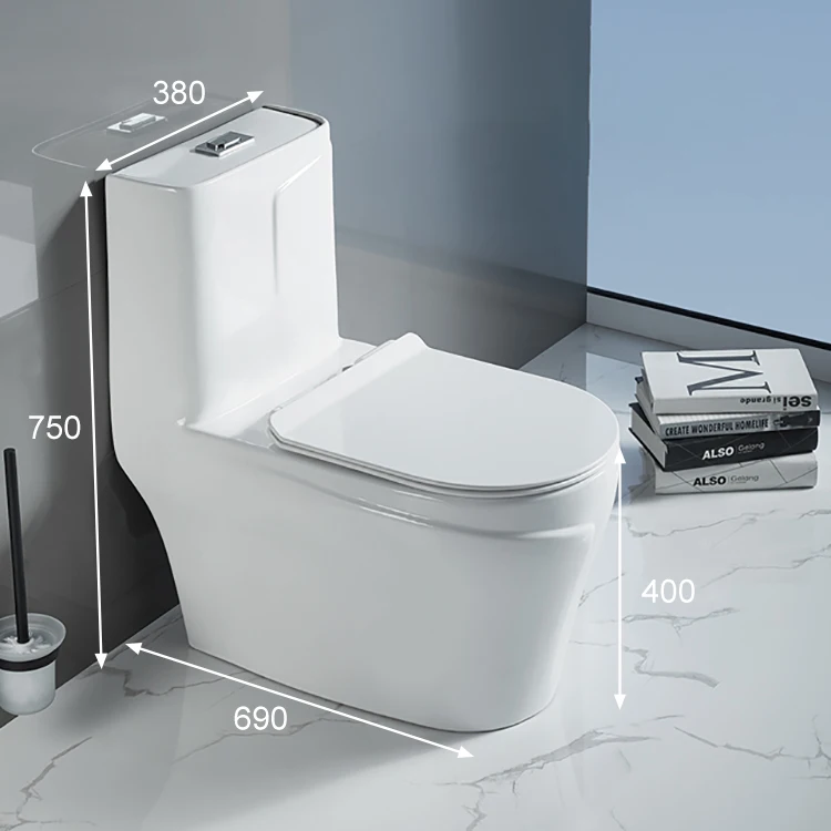 Modern Sanitary Ware Color Water Closet Siphonic Ceramic Commode Toilet ...